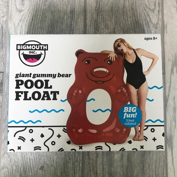 Big Mouth | Swim | New Giant Gummy Bear Pool Float | Poshmark